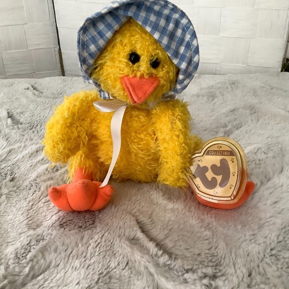 Beanie Babies | Toys | Ty Beanie Babies Bonnie The Duck Attic Collection 993 Collectible | Poshmark
